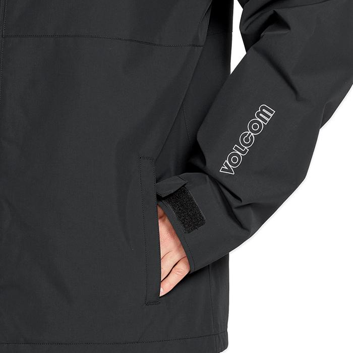 VOLCOM（ボルコム） 2024-25 VOLCOM 2836 INS JACKET Black スノーボード ウェアー ジャケット メンズ ...