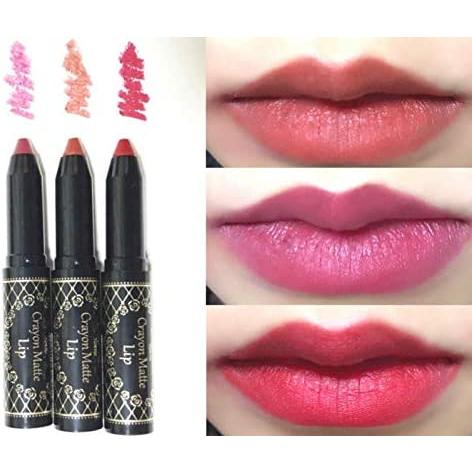 CANMAKE キャンメイク クレヨンマットリップ No.03 クイーンレッド Crayon Matte Lip 口紅 リップカラー マットリップ クレヨンリップ 赤リップ レッド系 赤 ...