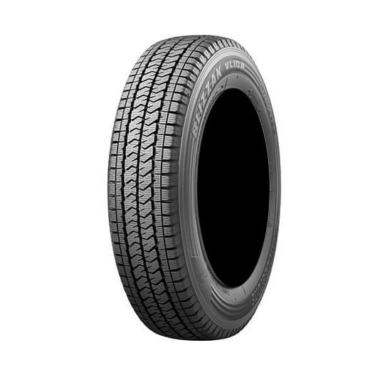 BRIDGESTONE (ブリヂストン) BLIZZAK VL10A ブリザック 145/80R12 86/84N バン・小型トラック/バス用 スタッドレスタイヤ 1本 ゴムバルブ付き ...