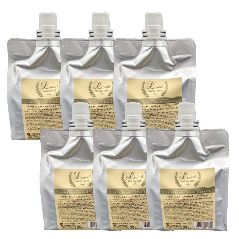 ミアンビューティー ルッチ メルティフルパック (ヘアトリートメント) 550gリフィル×6点セット : PECHKA - 通販 - Yahoo!ショッピング