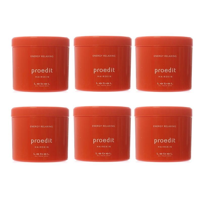 ルベル プロエディット ヘアスキン エナジーリラクシング 360g×6点