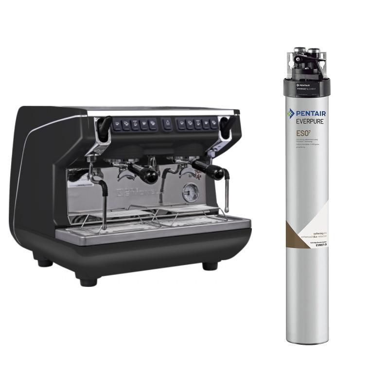 工事費込みです!Nuova Simonelli シモネリ アッピア ライフ コンパクト セミオートエスプレッソマシン+ 業務用浄軟水器 ...