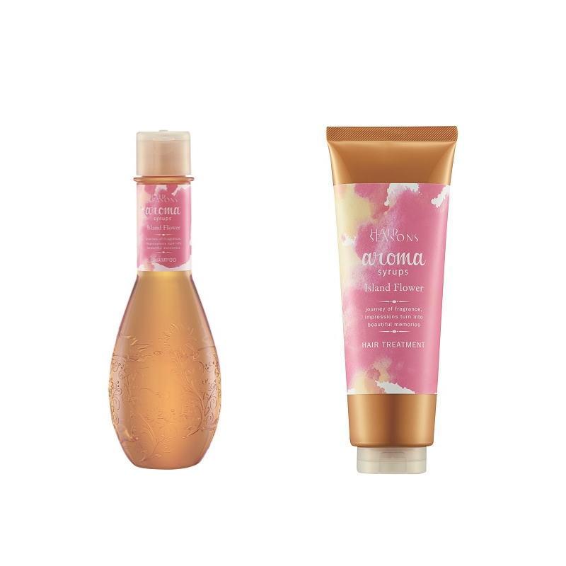 送料無料 デミコスメティックス ／ ヘアシーズンズ アロマシロップス シャンプー アイランドフラワー 250ml 12個 デミ ヘアシーズンズ アロマシロップス アイランドフラワー シャンプー