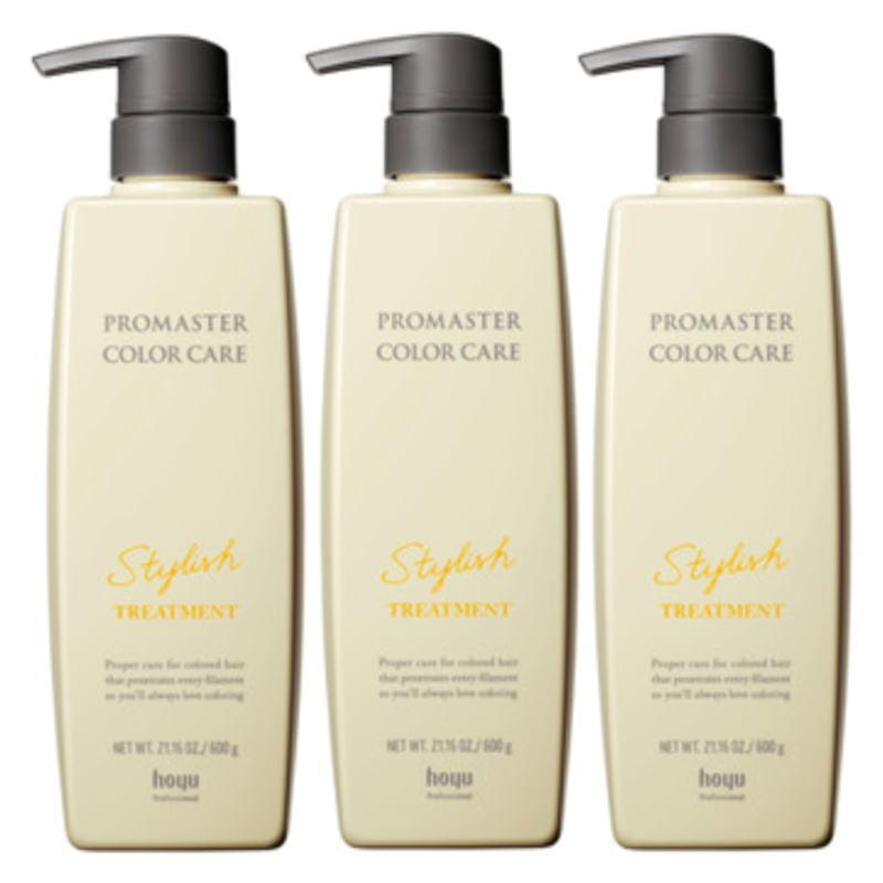 hoyu ホーユープロフェッショナル プロマスター カラーケア スタイリッシュ ヘアトリートメント 600g×3点セット : PECHKA - 通販 - Yahoo!ショッピング