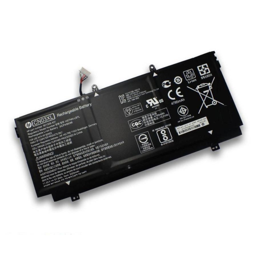 HP Spectre x360 13-ac000 メーカー純正オプション 859026-421 HSTNN-LB7L 交換用バッテリー ...
