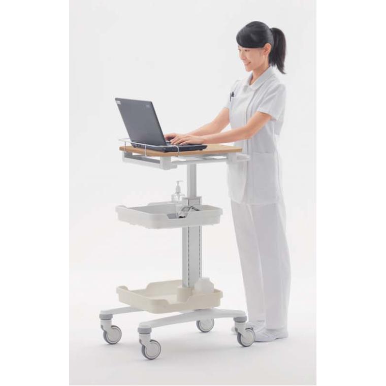 KOKUYO 【配送のみ・お客様組立】 コクヨ ナーシングカート フリープラス HFP-AS45 FREE＋ 医療施設用家具 スタッフステーション 病院 介護 クリニック 老人ホーム 清潔 ...