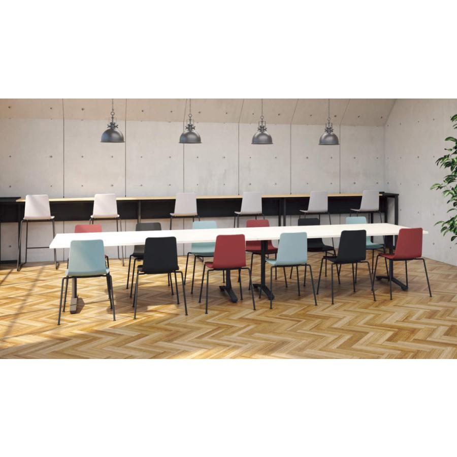 コクヨ ミケット K03-B02 Mycket 4本脚 塗装脚 PPシート 座パッド付き 脚ブラック 多目的 椅子 いす イス カフェ 学校 オフィス :K03-B02-:長嘉堂 - 通販 ...