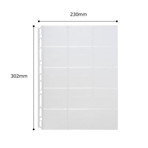 LIHIT LAB. コレクションポケット PVC N-3312 推し活 ファイル 収納 フラップ付き 缶バッジ キーホルダー 15ポケット 整理 アルバム myfa : 長嘉堂 - 通販 ...