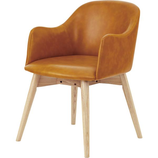 東谷 カラメリ チェア KRM-010 椅子 いす 肘付き ダイニング リビング 食卓椅子 カフェ シンプル おしゃれ 北欧 ファブリック ナチュラル : Peeece - 通販 ...