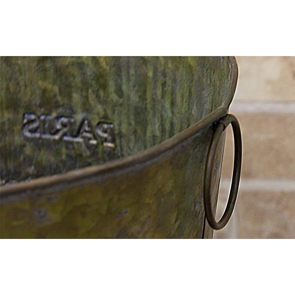 傘立て LFS-427BZ LFS-427GR LFS-427IV LFS-427SV アンブレラ かさ おしゃれ アンティーク ブリキ風 バケツ : lfs-427 : Peeece ...