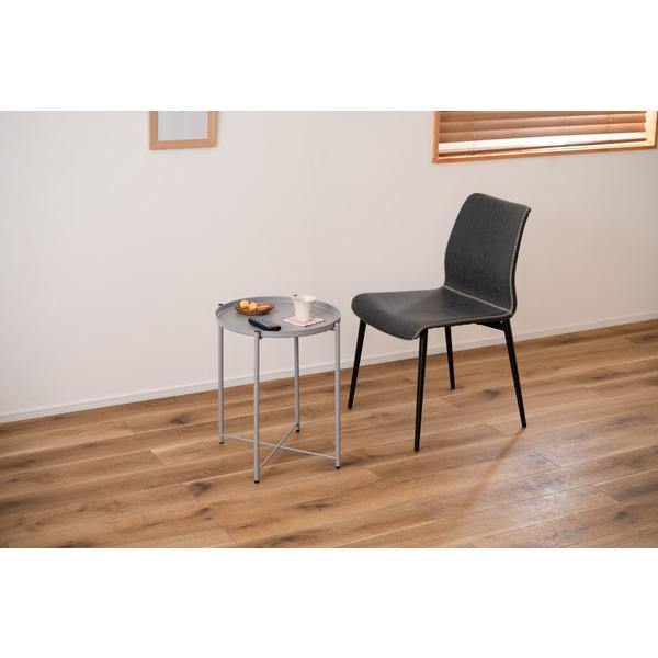 トレーテーブル LFS-880BK LFS-880GY LFS-880WH 取り外し お盆 おしゃれ モダン シンプル 北欧 シャープ 丸 ラウンド : lfs-880 : Peeece ...