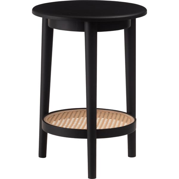 サイドテーブル PT-471BK PT-471WH テーブル ラタン 二段 2段 丸 円 韓国インテリア シンプル ナチュラル 寝室 ソファーサイド : pt-471 : Peeece ...