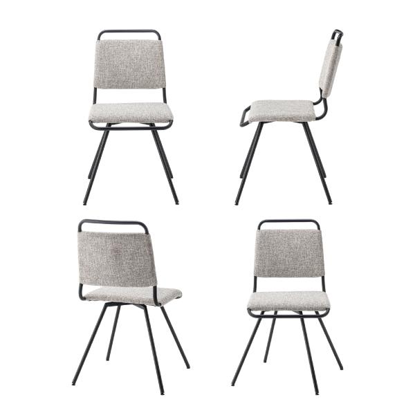 東谷 回転式チェア TEC-80 ダイニングチェア チェアー チェア イス 椅子 回転 回転式 回る スチール デスク インダストリアル シンプル モダン シック 無地 : Peeece ...