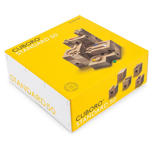 無料ラッピング付き キュボロ スタンダード50 Cuboro Standard 50 50キューブ 大容量セット 204 玉の道 木のおもちゃ 積み木 クボロ : cub-04wrap ...