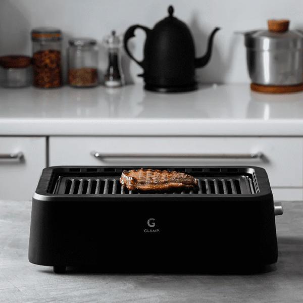 グランプ GLAMP. 超少煙グリル 減煙 煙が出ない 焼肉 ホットプレート 焼き肉グリル SG01 卓上 : PeeWeeBaby - 通販 - Yahoo!ショッピング