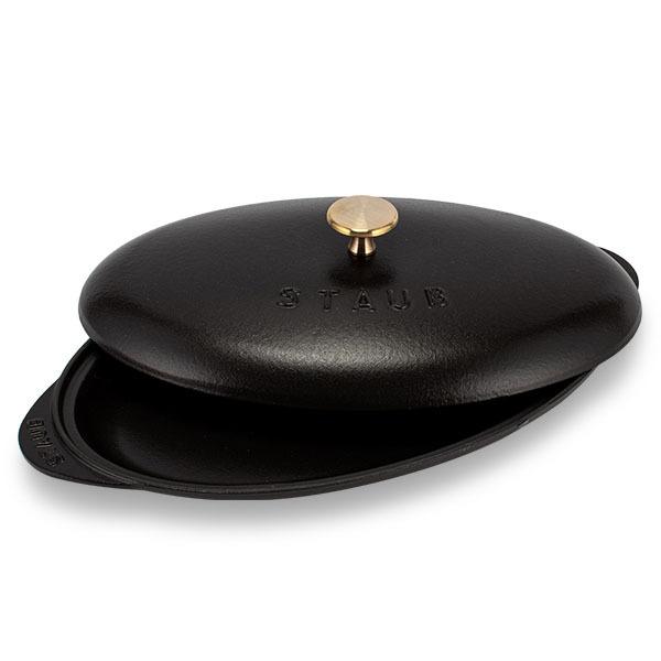 Staub 【並行輸入品】 ストウブ 鍋 シャロー オーバルホットプレート 31cm 両手鍋 ホーロー鍋 浅型 IH対応 オーブン : PeeWeeBaby - 通販 - Yahoo!ショッピング