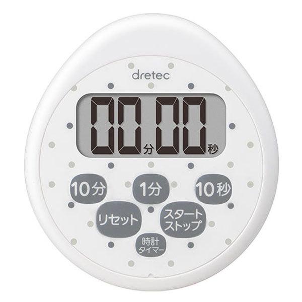 ドリテック 防水タイマー ホワイト T-565WT 洗える タイマー 防水 お風呂タイマー 風呂 時計付き 磁石 スタンド ストラップ引っかけ 防水IPX7 : ペガサスの詩 - 通販 ...
