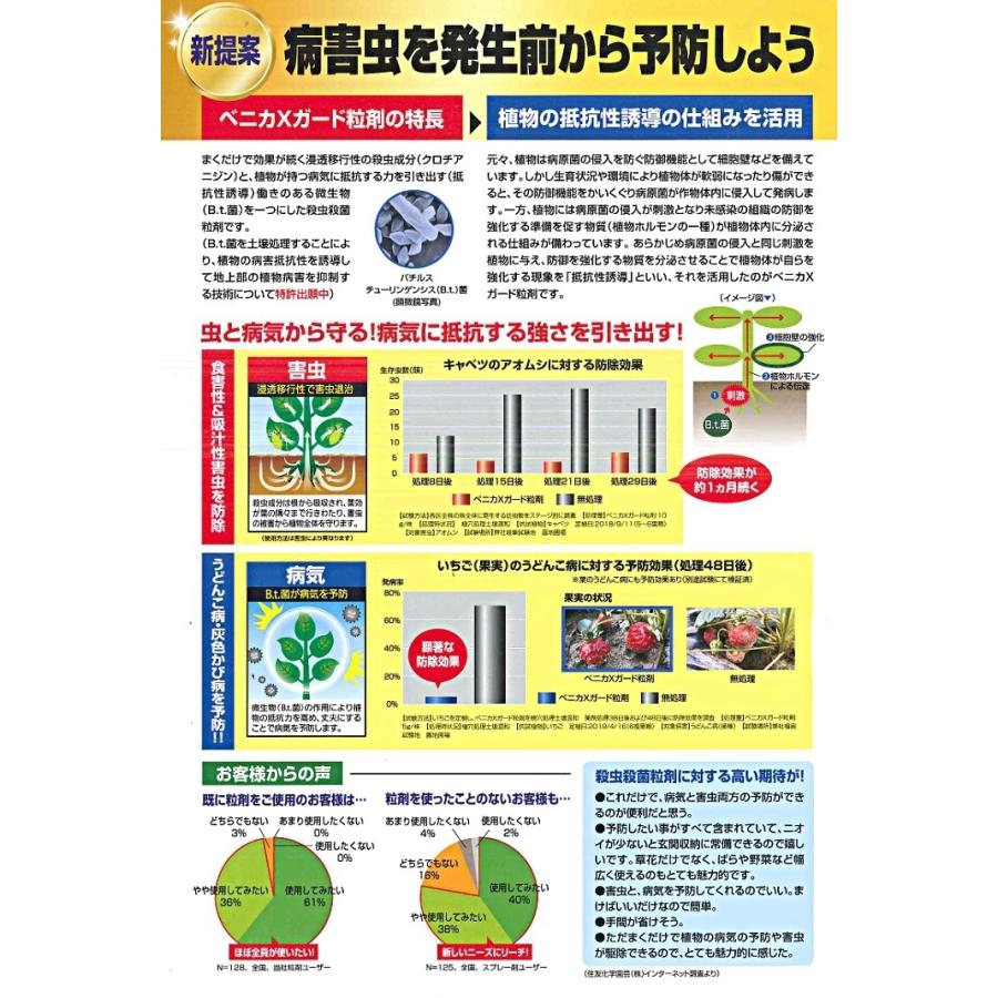 ベニカXガード粒剤 550g 住友化学園芸 :4975292603924-1:PEGマーケット - 通販 - Yahoo!ショッピング
