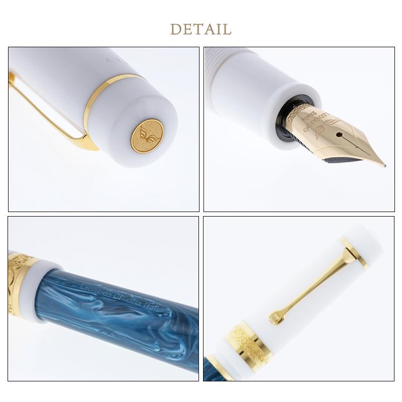 日本限定 レオナルド・オフィチーナ・イタリアーナ 万年筆 フェリーチェ 数量限定 ボトルインク付 FELICE 公式 LEONARDO ...