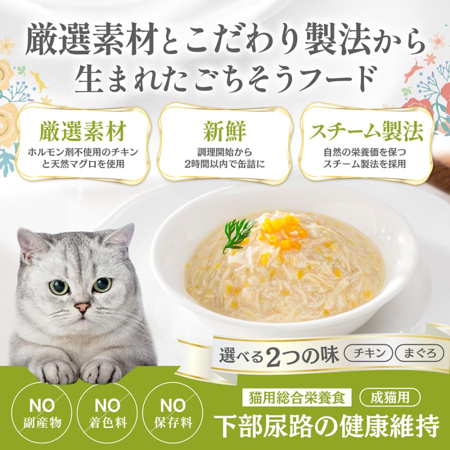 PetPro 【80g×24缶】ペットプロジャパン HappyDays シェリー Cherie チキン＆かぼちゃinグレービー 下部尿路の健康維持 成猫用 ウェット (猫・キャット) : ペ ...