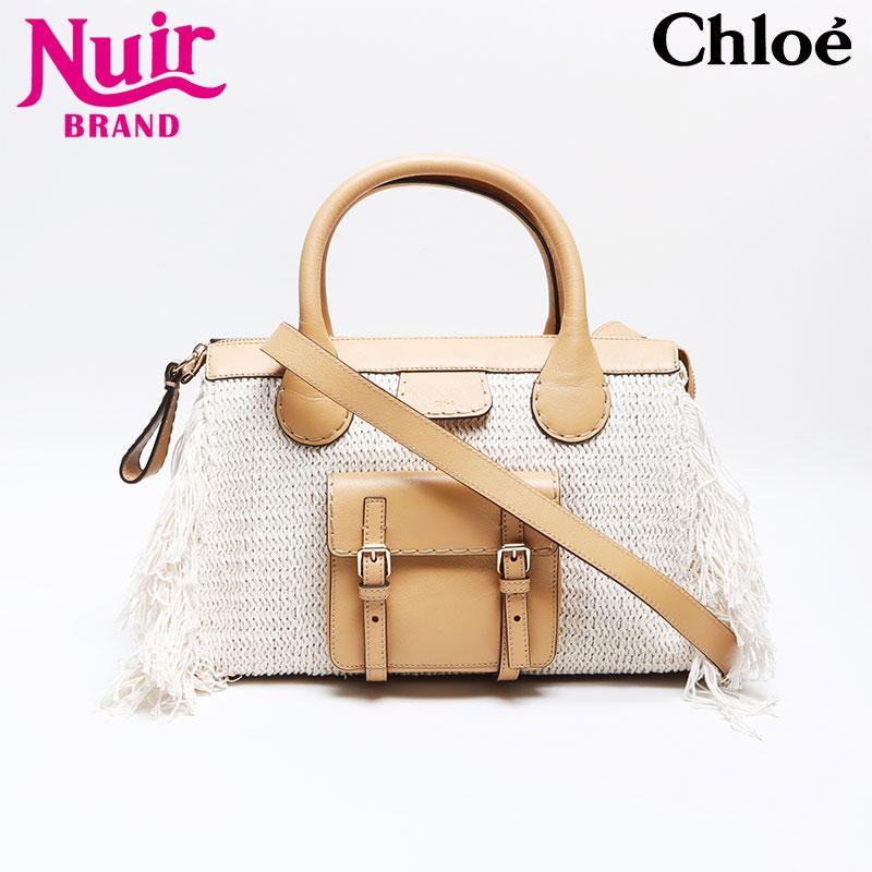 Chloe クロエ トートバッグ Edith Day エディス デイ ベージュ : NUIR BRAND ヤフーショッピング店 - 通販 ...