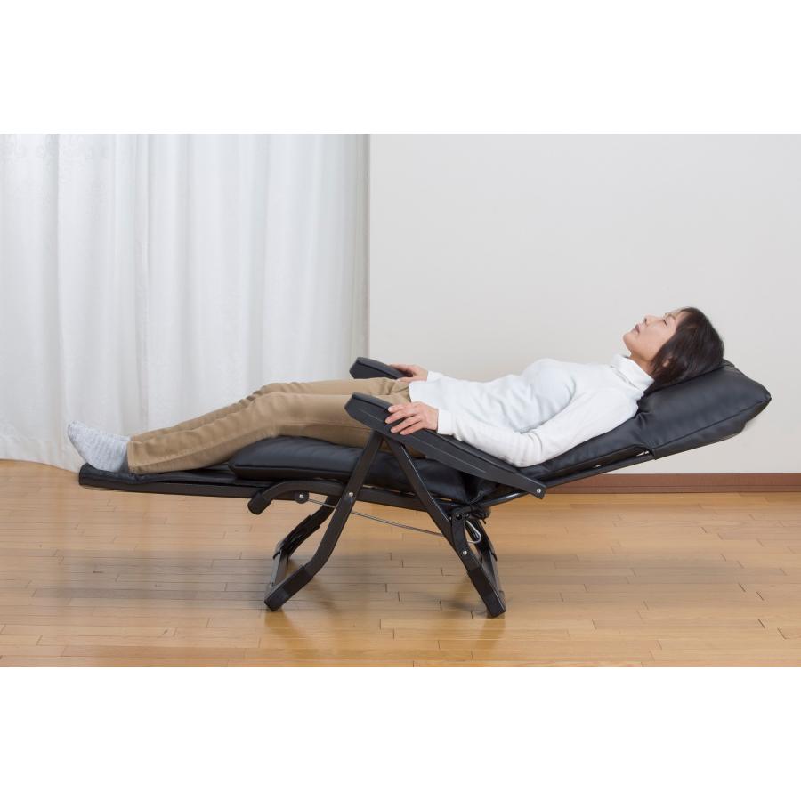 【27日限定クーポンで￥300OFF】NEWくつろぎのリクライニングアームチェアDX2 ブラウン DXII サイドテーブル付 一人用 折りたたみ 母の日 : ぺんぎんショップ - 通販 ...