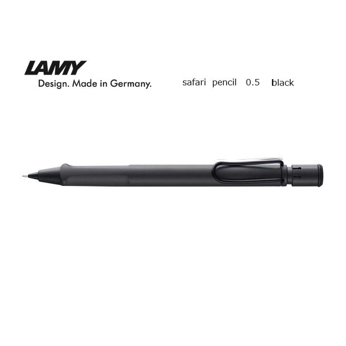 LAMY safari ラミー サファリ シャープペンシル【ブラック】0.5mm L117＜LAMY＞ : ペンネッコYahoo!店 - 通販 ...