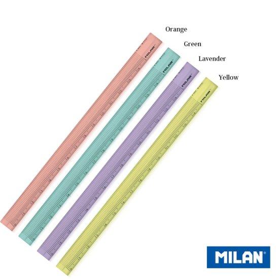 ミラン MILAN 三角柱定規 15cm【全4色】MLN351260LK2 : ペンネッコYahoo!店 - 通販 - Yahoo!ショッピング