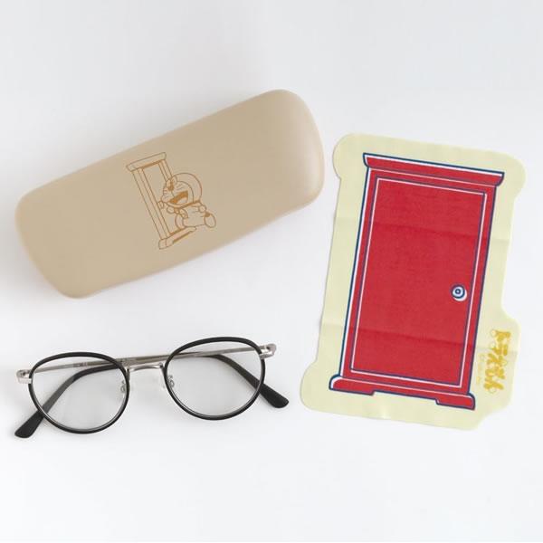 ドラえもん メガネケース & クロスセット 合皮 グリーンフラッシュ 人気 おすすめ かわいい ベージュ ブラウン ブルー DG-325 DG-326 DG-327 :GF-010 ...