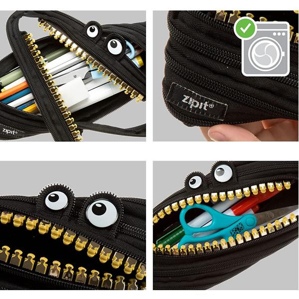 ZIPIT グリルズモンスター 1421 Mr.ベル ブラック メテオ ZTM-GR-MB ペンポーチ 黒 金 ZP142 : PENPORT - 通販 - Yahoo!ショッピング