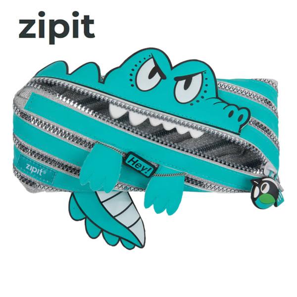 ZIPIT クリーチャーモンスター ワニ ブルー ZP CREATURE MONSTER 6721 メテオAPAC ペンポーチ ポーチ 小物入れ カラフル : PENPORT - 通販 ...