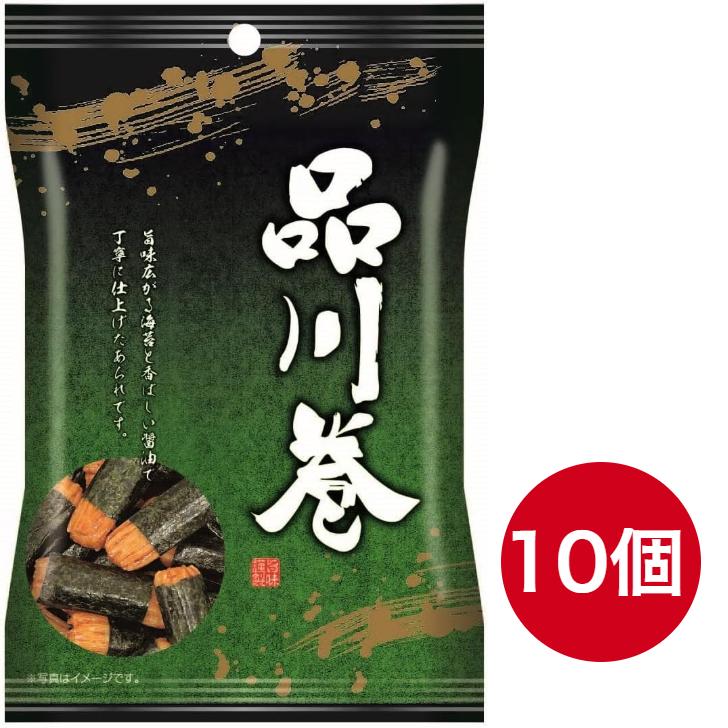 きらら 品川巻 27g×10個セット 品川まき しながわまき おかき 米菓 まとめ買い : ペンタグラムYahoo!ショップ - 通販 - Yahoo!ショッピング