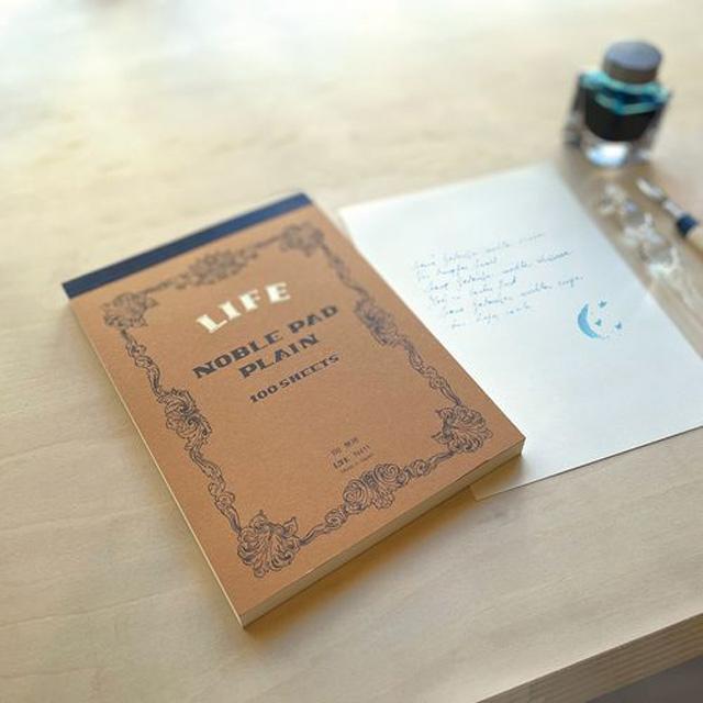 ライフ メモ帳 ノーブルパッド A5 無地 N401 LIFE memo ギフト プレゼント Lライティングペーパー 敬老の日 孫 : ペンハウス 万年筆・ボールペン - 通販 - Yahoo ...