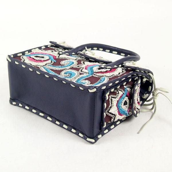 GRACE CONTINENTAL 期間限定10%OFF MS マエストラ柄刺繍バッグ4 GRACE CONTINENTAL 期間限定10%OFF MS マエストラ柄刺繍バッグ4