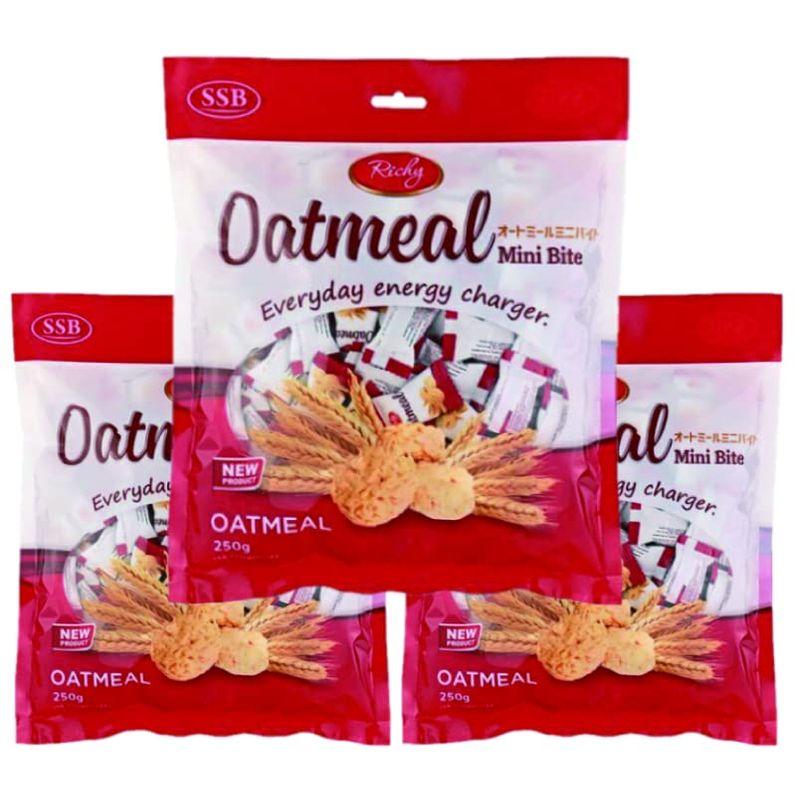 リッチー オートミールミニバイト チーズ35g 10袋セット RICKY - ダイエットスイーツ