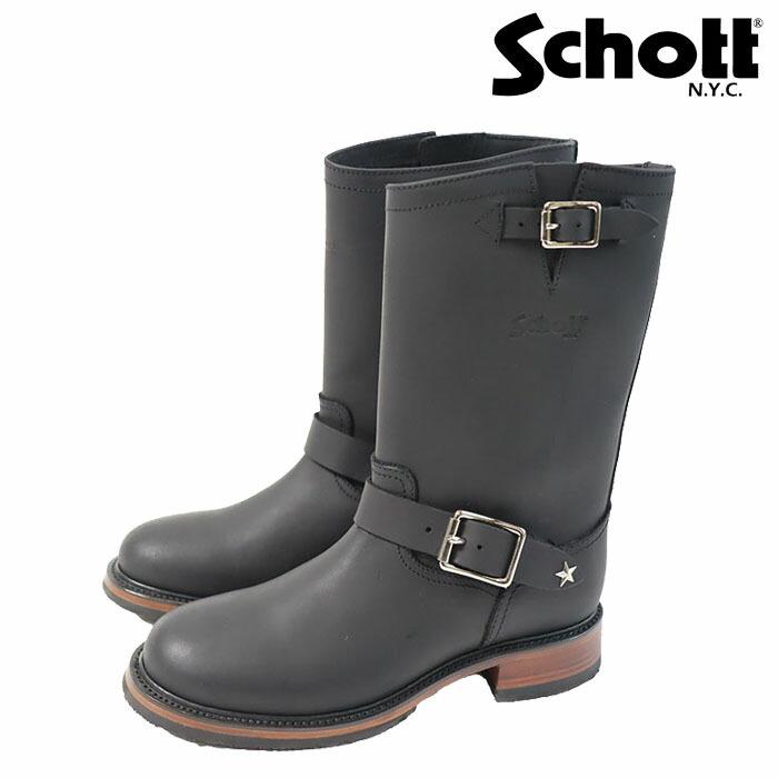 Schott N.Y.C（ショット） 正規取扱店 782-5991001 Schott/ショット ENGINEER BOOTS エンジニア ...