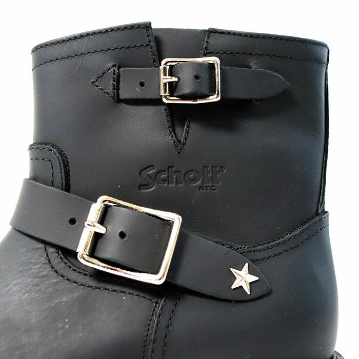 Schott N.Y.C（ショット） 正規取扱店 782-5991002 SHORT ENGINEER BOOTS/ショート エンジニアブーツ ...