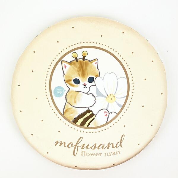 moufusand モフサンド低反発もちもちシートクッション フラワー イエロー インテリア リビング ダイニング 座布団 : パーフェクト ...