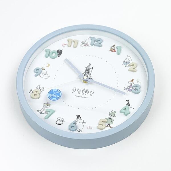 ムーミン アイコンウォールクロック ホワイトブルー : パーフェクトワールド - 通販 - Yahoo!ショッピング