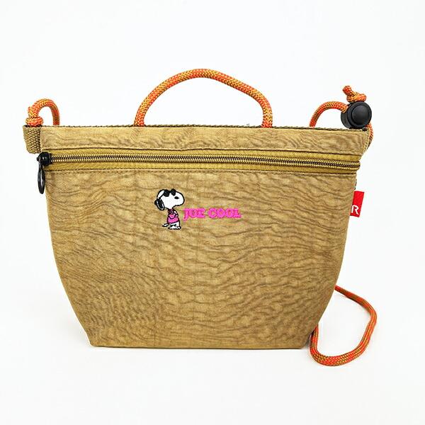 スヌーピー サコッシュ ブラウン ショルダーバッグ SNOOPY ROOTOTE ルートート コラボ : パーフェクトワールド - 通販 - Yahoo!ショッピング