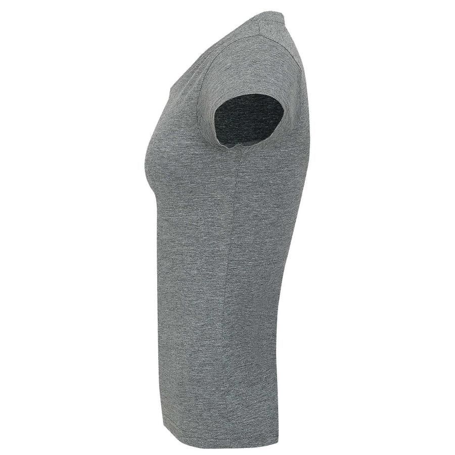 (ソールズ) SOLS レディース Moon Vネック 半袖Tシャツ カットソー トップス PC294 (グレーマール) : Pertemba ...