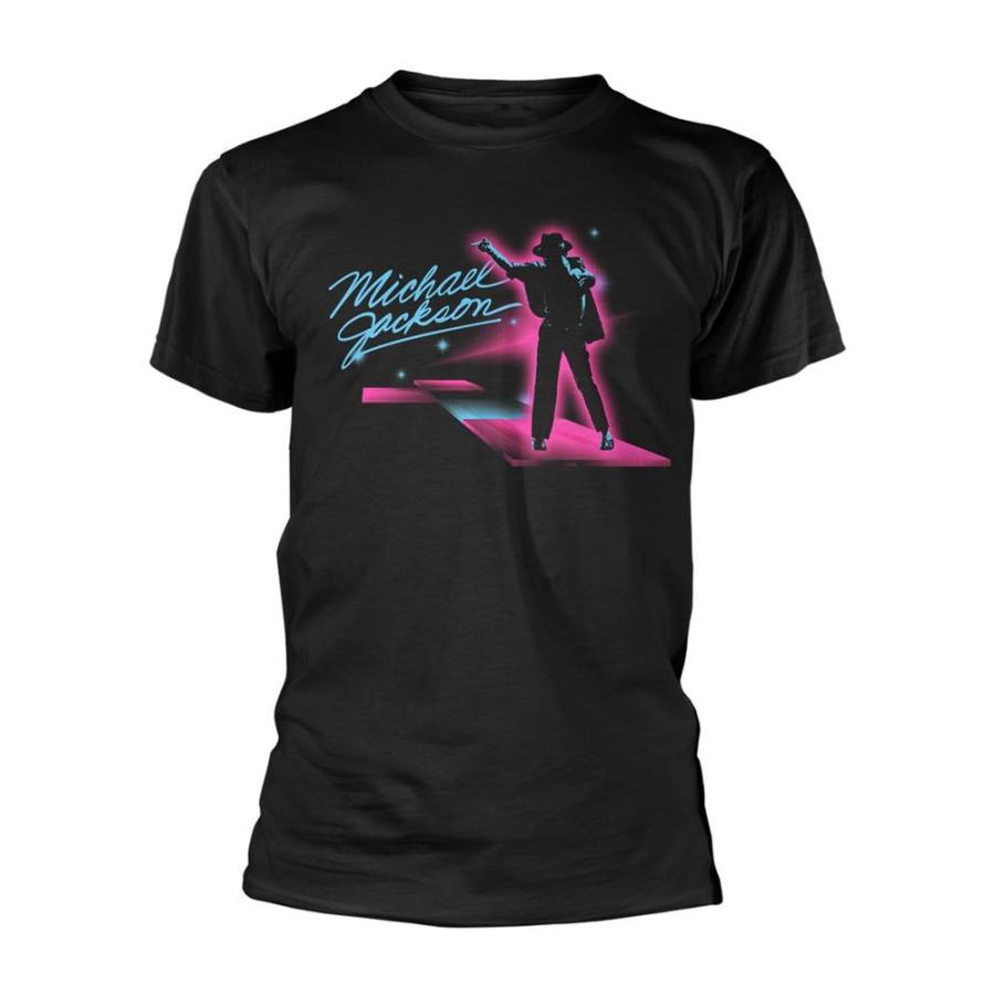 (マイケル・ジャクソン) Michael Jackson オフィシャル商品 ユニセックス Neon Tシャツ 半袖 トップス PH1125 ...