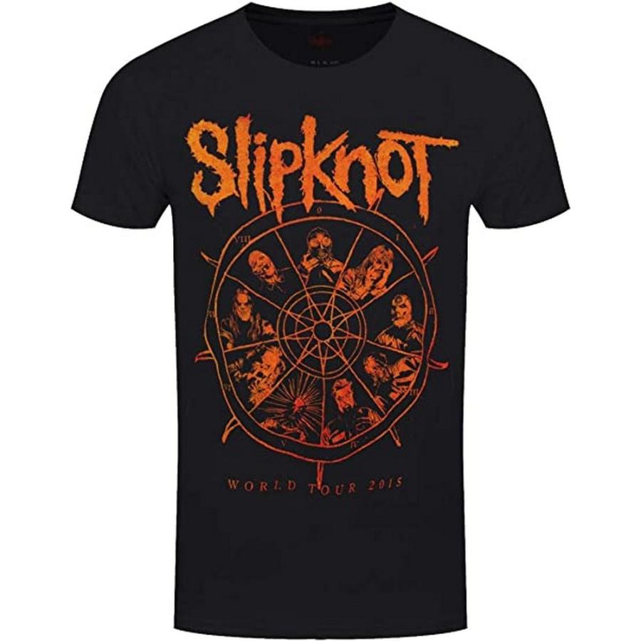 (スリップノット) Slipknot オフィシャル商品 レディース The Wheel Tシャツ バックプリント 半袖 トップス RO809 ...