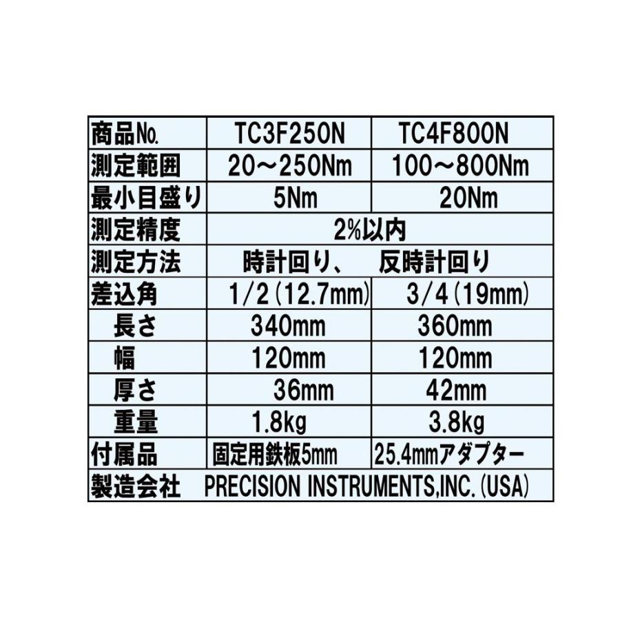 MTO 大型車用トルクレンチチェッカー 3/4"(19mm) TC4F800N : 4562207831239 : PETASUTO ONLINE SHOP - 通販 - Yahoo!ショッピング