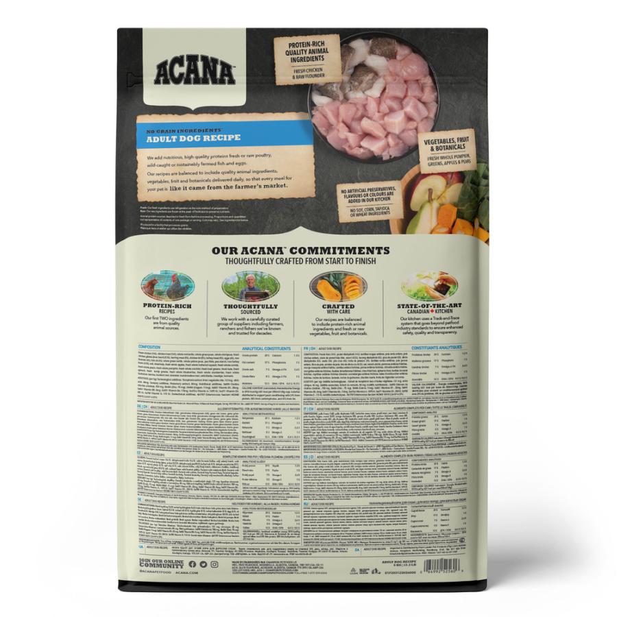 ACANA ACANA(アカナ) アダルトドッグレシピ 6kg : ペットゴー 3号館 ヤフー店 - 通販 - Yahoo!ショッピング