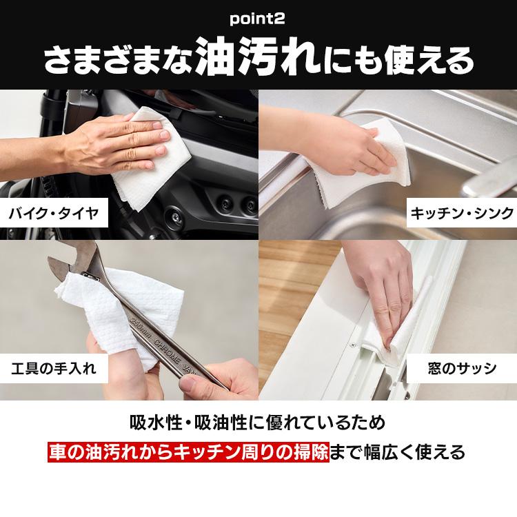 IRIS OHYAMA ウエス ウェス 使い捨てウェス 紙ウエス(55枚×3個セット)使い捨てロールウエス アイリスオーヤマ WC-R55W ...