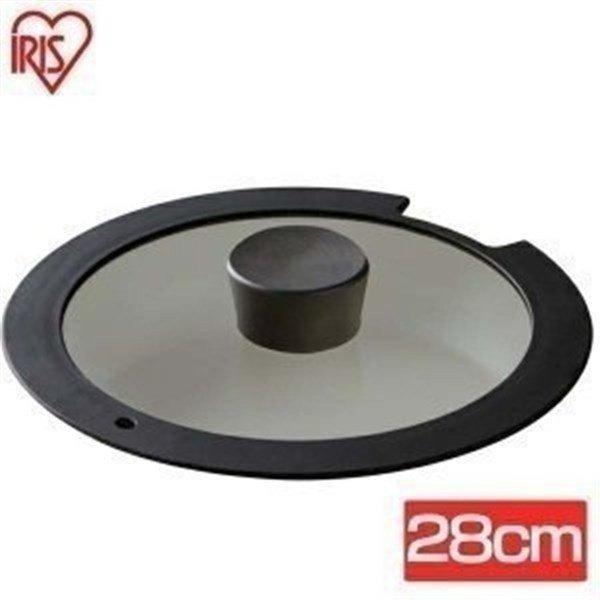 IRIS OHYAMA フライパン IH IH対応 28cm ダイヤモンドコートパン ガラス蓋 焦げ付かない H-IS-GL28 アイリスオーヤマ 新生活 : メガストア Yahoo!店 ...