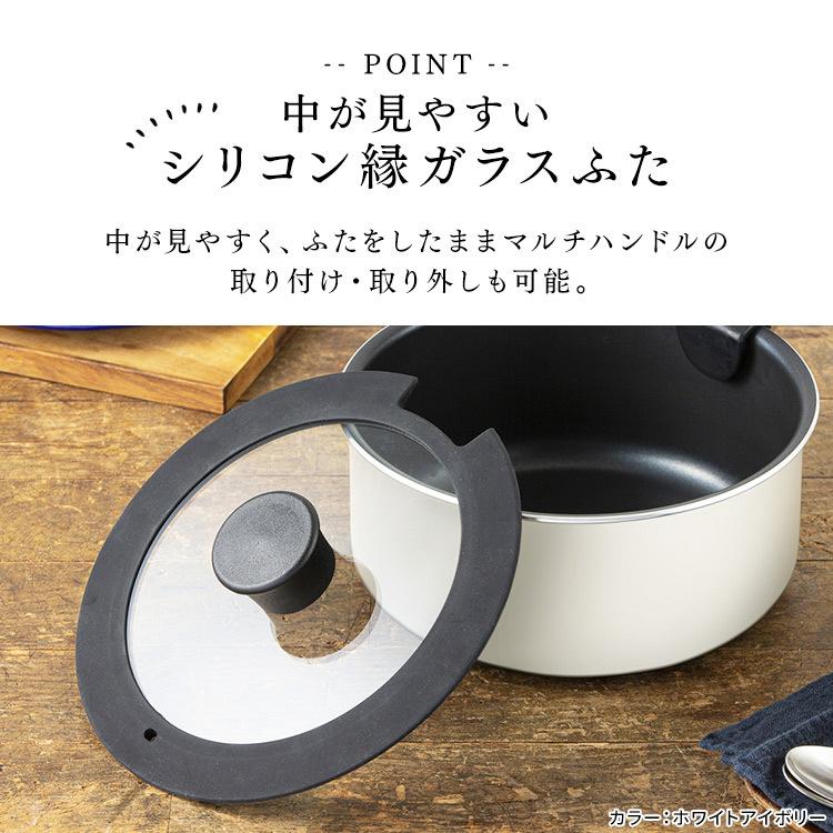 フライパンセット 取手着脱 取っ手 鍋 ガスコンロ対応 一人暮らし 蓋付き IH対応 ガス ih アイリスオーヤマ フライパン セット 26cm 20cm 11点セット TF-SE11 ...