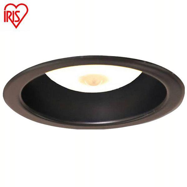 IRIS OHYAMA ダウンライト 高気密SB形 LEDダウンライト φ100 ブラック 黒 2700K 人感センサー付き 白熱電球60W相当 アイリスオーヤマ LSB100 ...