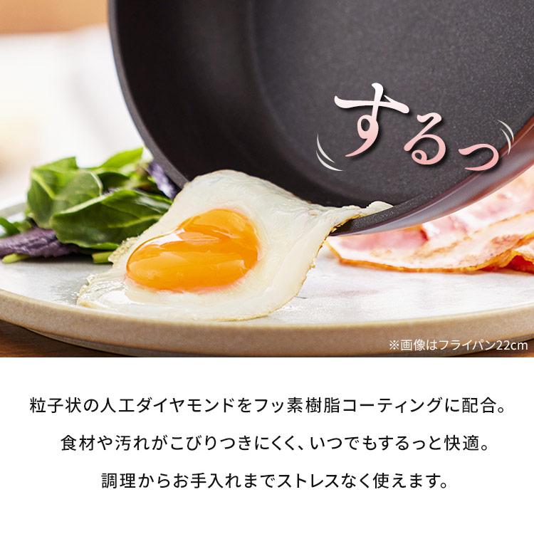 IRIS OHYAMA フライパン ih 28cm DCF-I28 ダイヤモンドコート IH対応 ガス火対応 ガス火 コーティング 取っ手一体型 アイリスオーヤマ : メガストア Yahoo ...